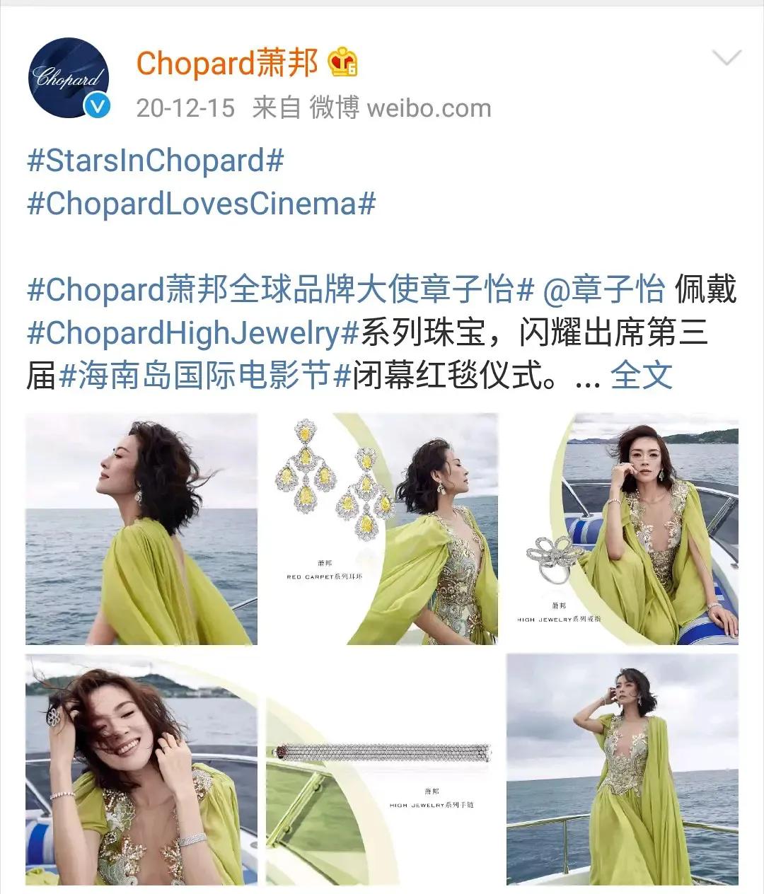 Summary of Chopard Brand Spokespersons - iNEWS