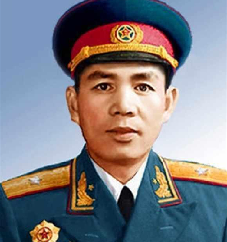 Founding Major General Ding Sheng, who succeeded Xu Shiyou as the ...