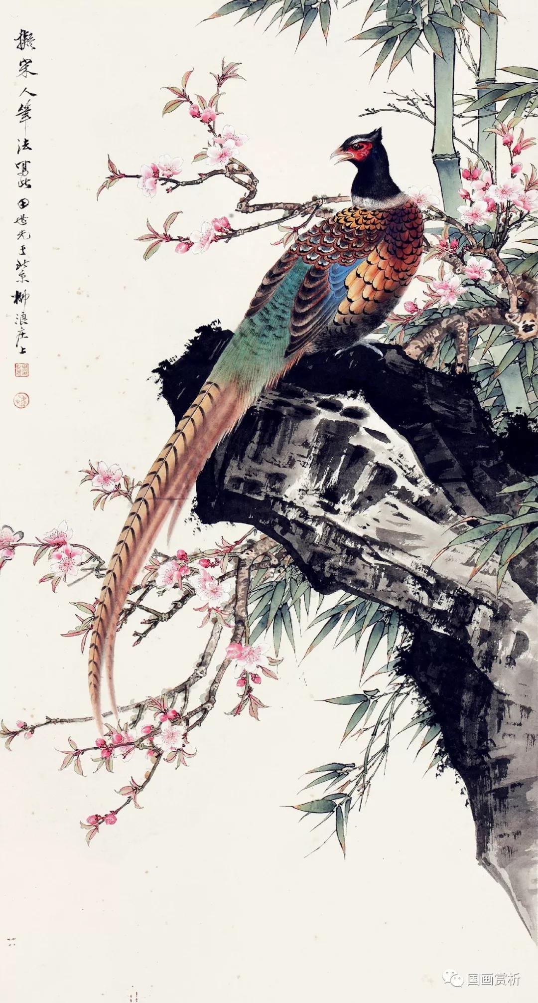 Appreciation of Tian Shiguang's flower and bird paintings: the perfect ...