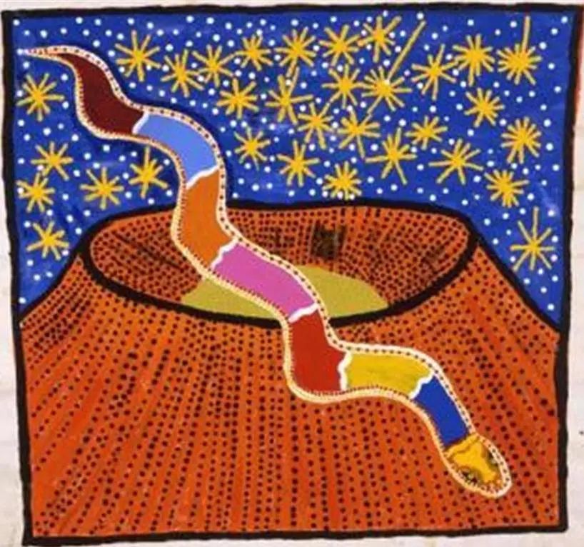 你從沒聽過的澳洲神話！五萬年前，一條彩虹蛇來到這裡創造了一切 - 資訊咖