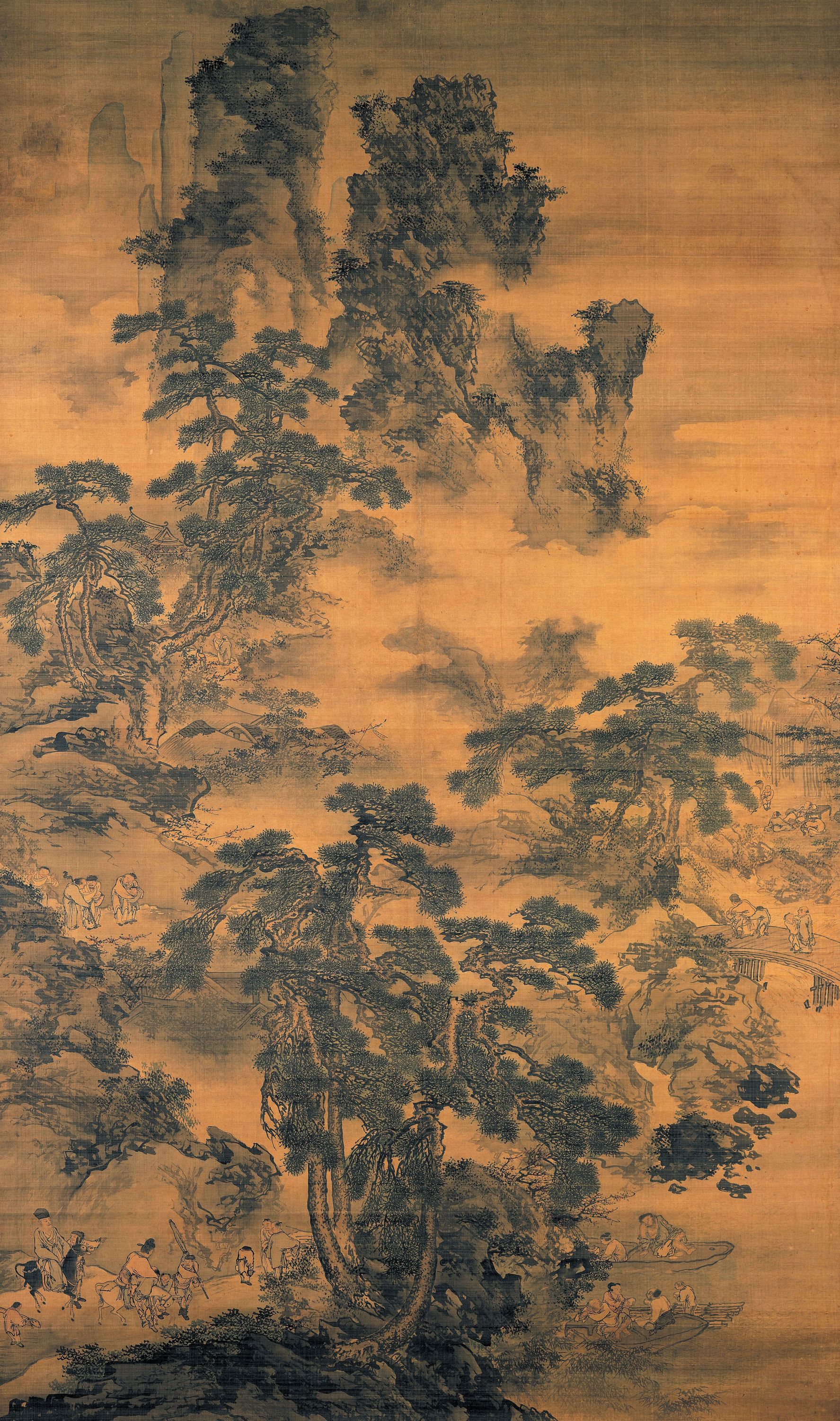 The originator of the "Zhe School", in the early Ming Dynasty alone in ...