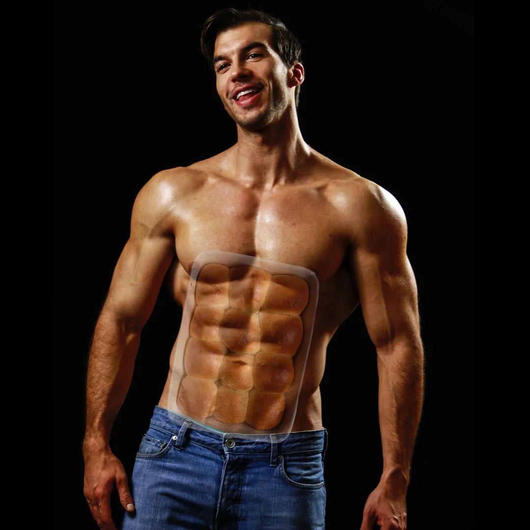 The muscular actor who participated in "Beauty Terror", his abdominal ...