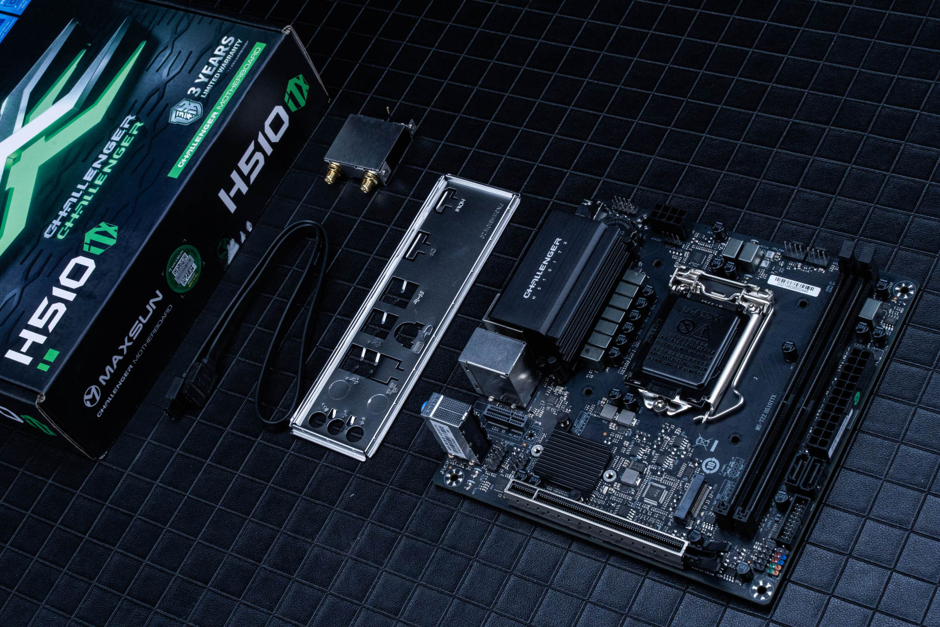 Is the computer desktop area too small?MAXSUN H510 ITX leads the optimization of desktop space ...