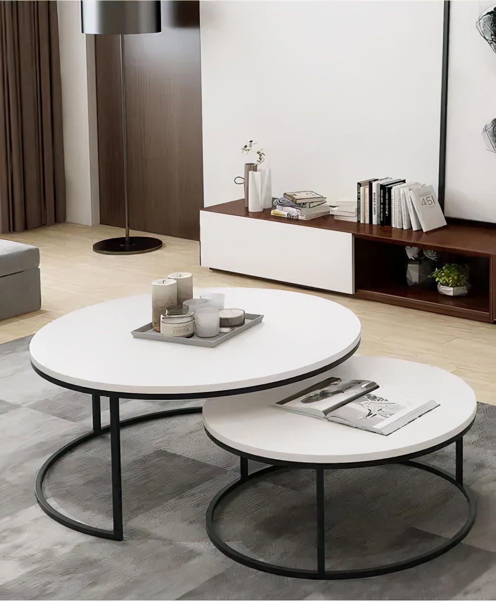 Throwing away the "earth round fat" coffee table, my living room ...