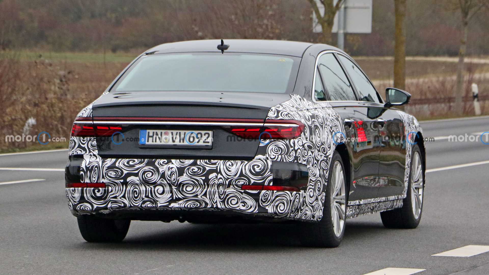 To compete with the new Mercedes-Benz S-Class, Audi A8 mid-term ...