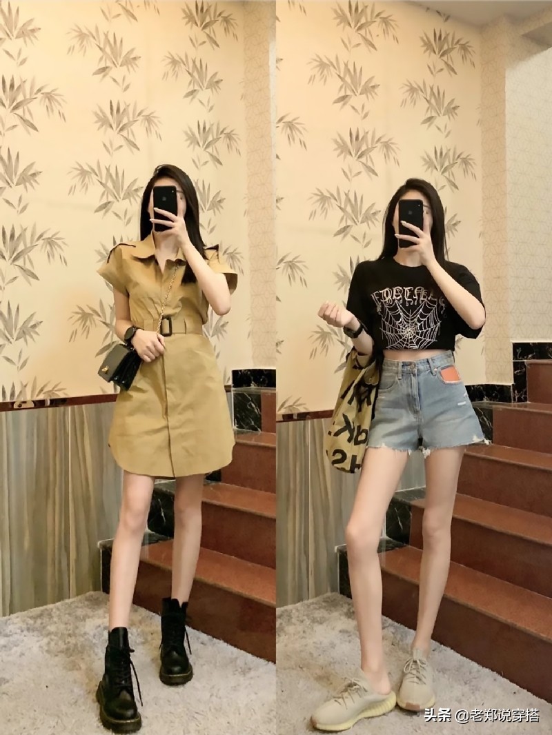 How to match tall girls over 165cm?Fashionable and casual wear ...