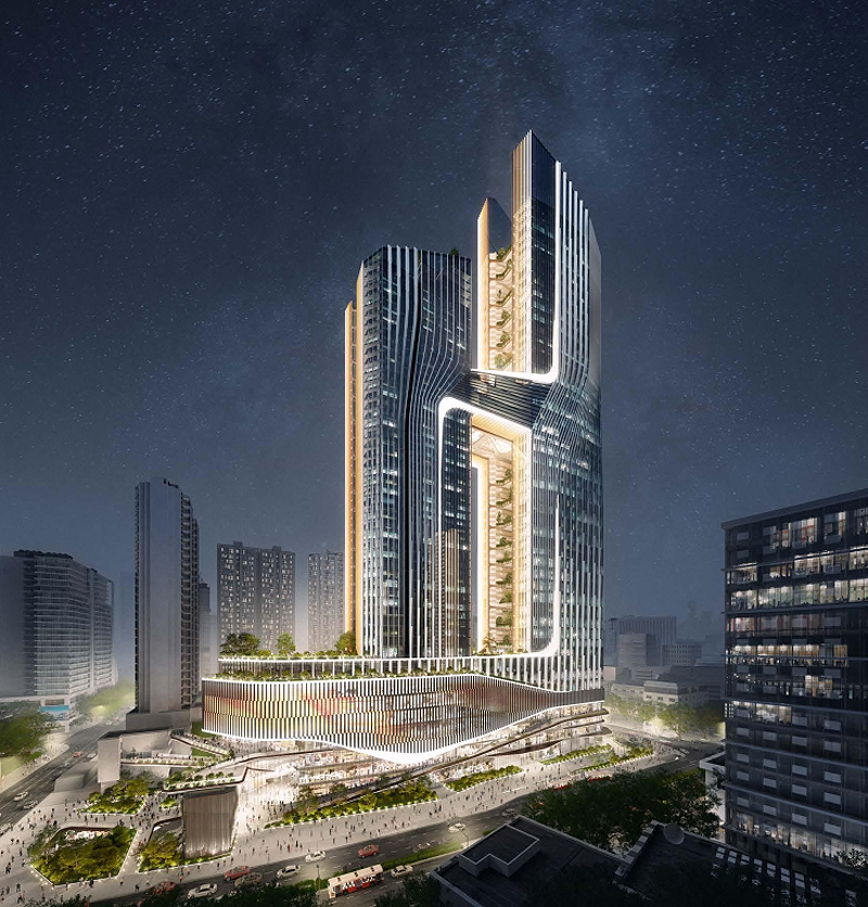 Super 280 meters! Guiyang New Landmark - Hengfeng Phase II, design ...