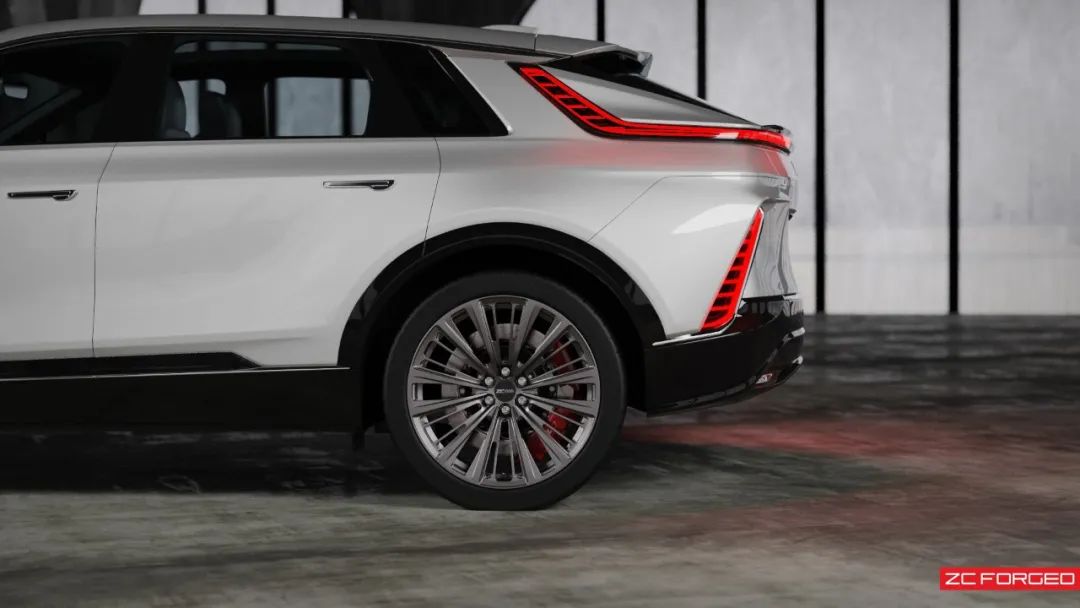 Cadillac LYRIQ modified 22-inch ZCFORGED VS5X forged wheels (second ...