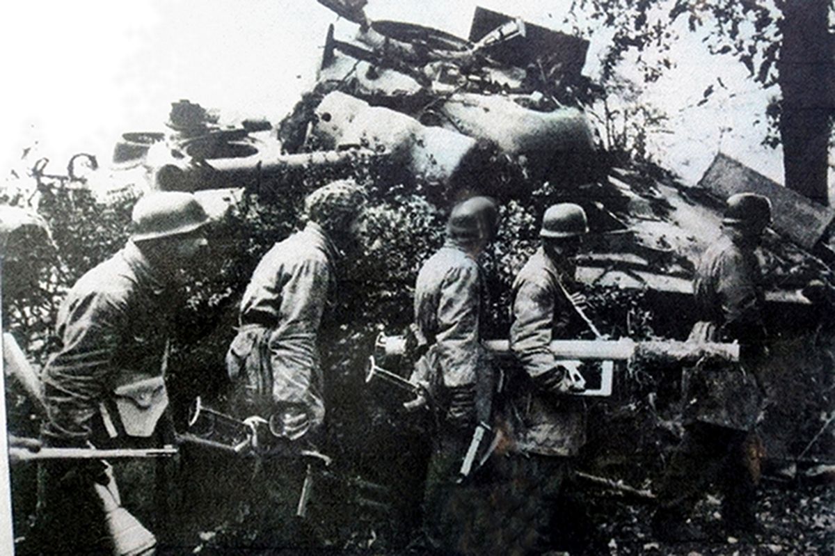 The "tank killer" anti-tank rocket launcher of German light weapons in ...