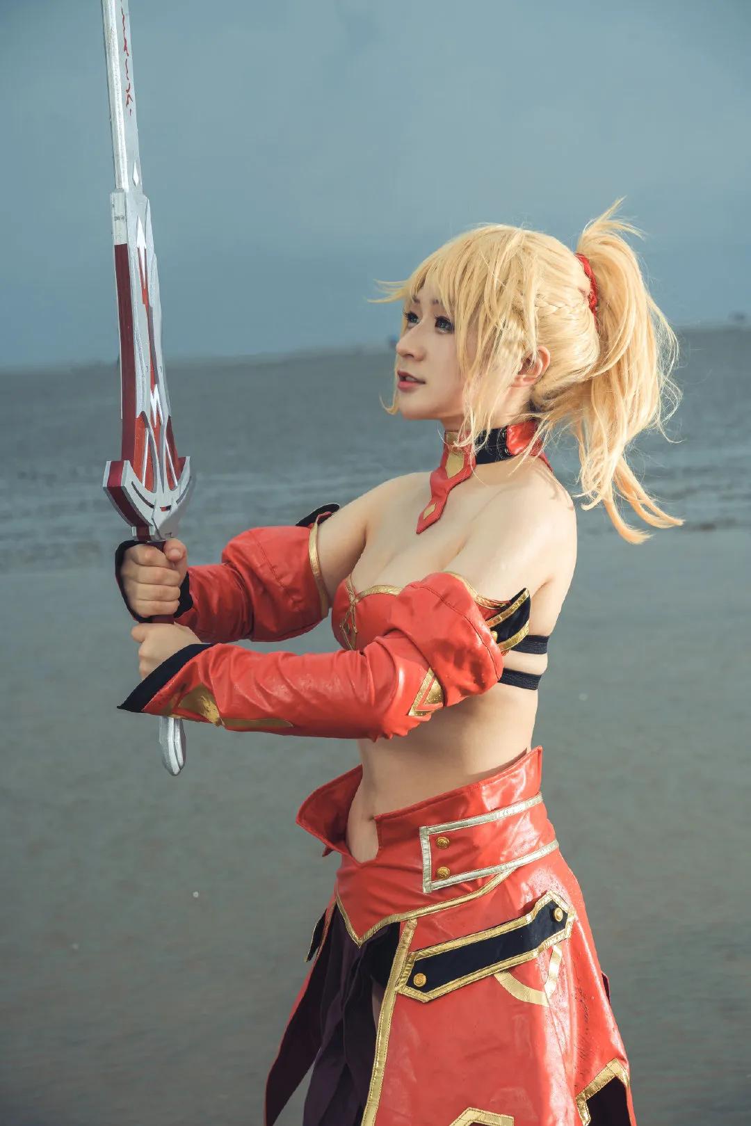 COS：FGO莫德雷德COS正片@Zyra秋 - 資訊咖