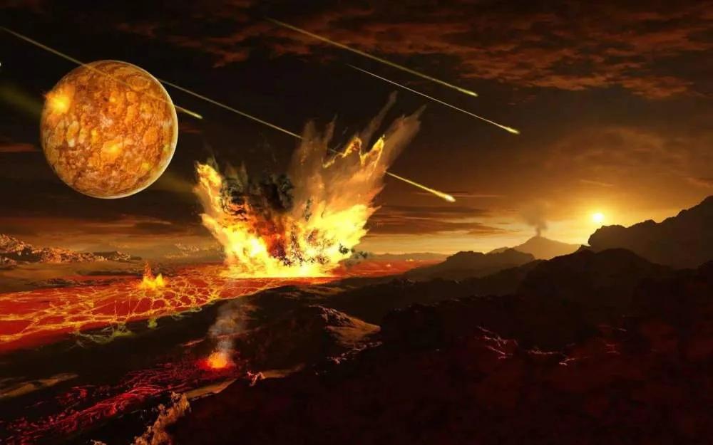 How the earth was born, looking at the whole process, is really ...