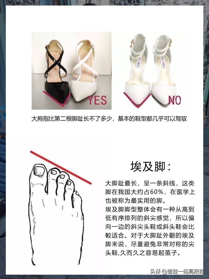 Different feet, how to choose high heels that fit your feet? - iMedia