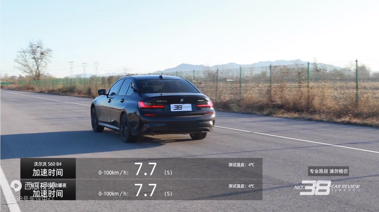 Famous scene: Volvo S60 wins BMW 3 Series on the track - iNEWS