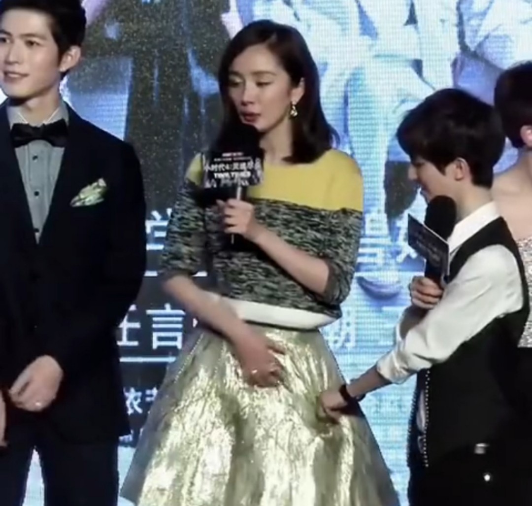 Yang Mi and Guo Jingming had a late-night dinner, and they were accused ...