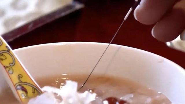 In ancient times, people used silver needles to test poison. Is it ...