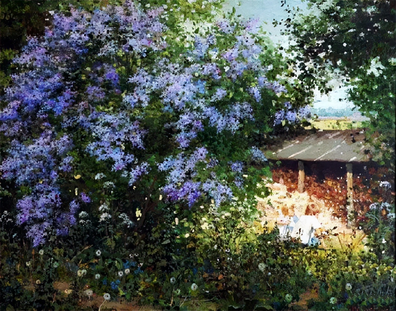 Lieutenant Art: This Ukrainian painter Anatoni's landscape oil painting ...