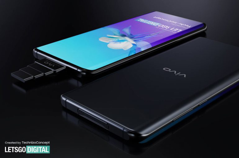 Vivo pop-up rear camera mobile phone patent exposure: using trapezoidal ...