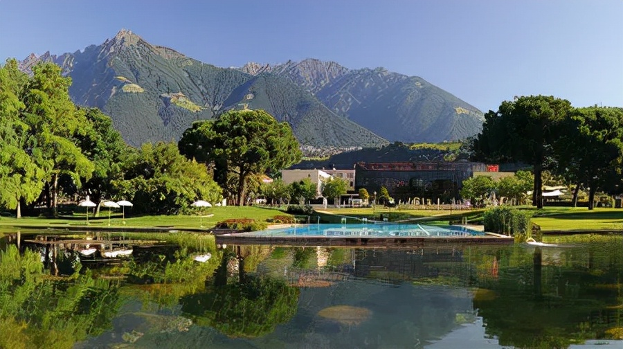 Yijia Design│Hypertherapy•Beautiful Park: Merano Thermal Baths, Italy ...