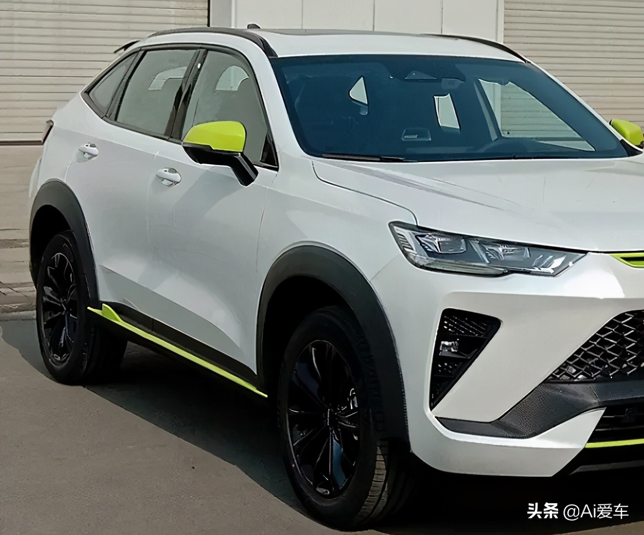 The new Haval H6 new energy real car exposed!The appearance is newly ...