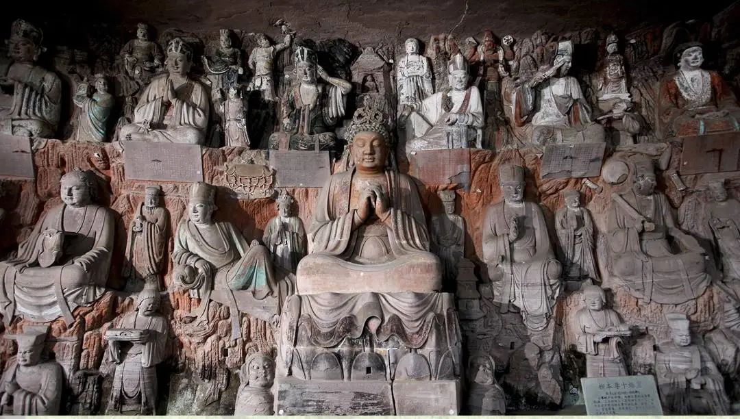 Known for "ancient, multitude, refined and beautiful", Anyue Rock ...