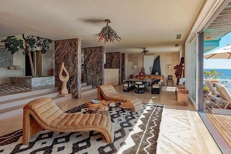 Kelly Wearstler's private home by the sea is exposed!557 square meters ...