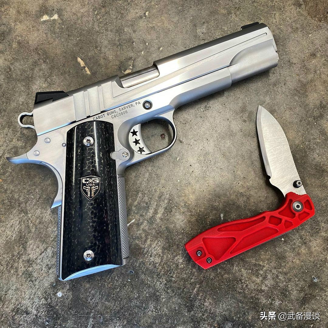 American custom-made 1911 pistol, beautiful pictures are better than ...