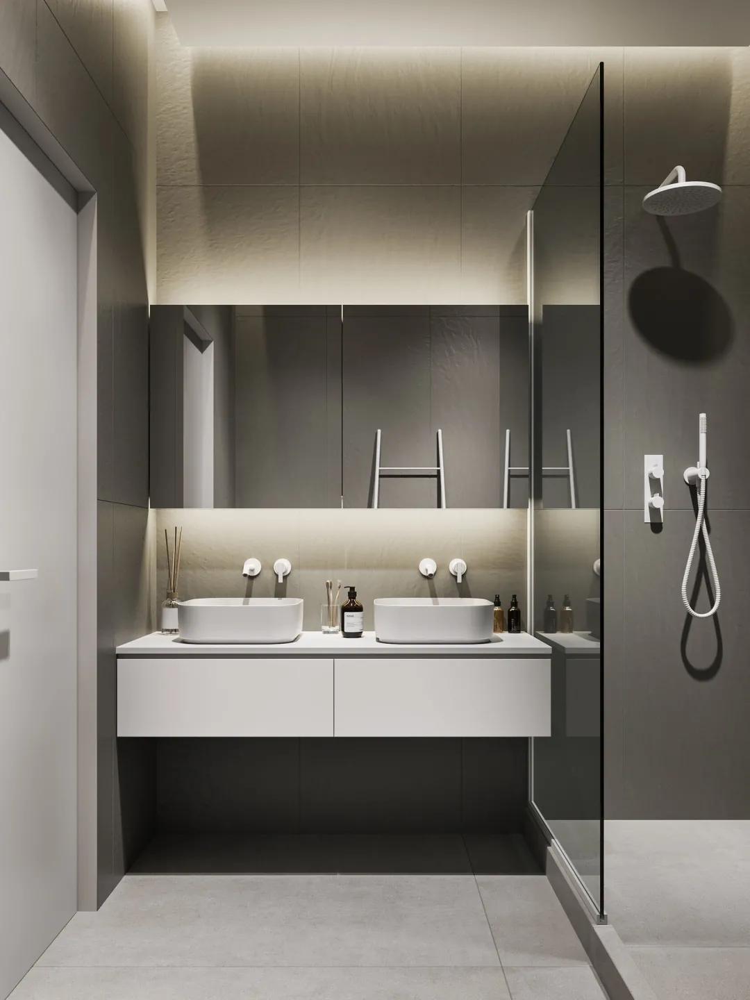 64 square meters of modern and simple style small apartment decoration ...