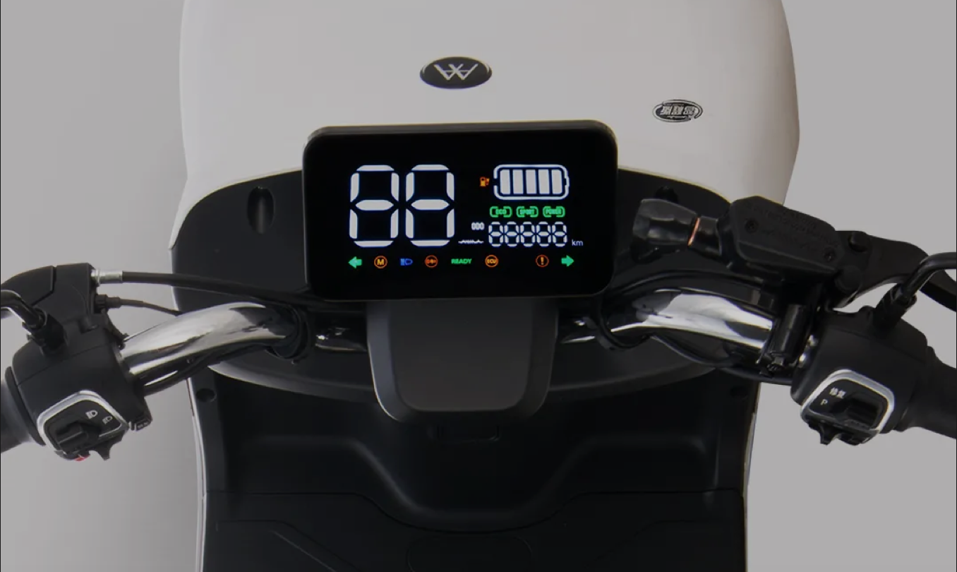 2 practical electric vehicles with large space, beautiful and easy to ...