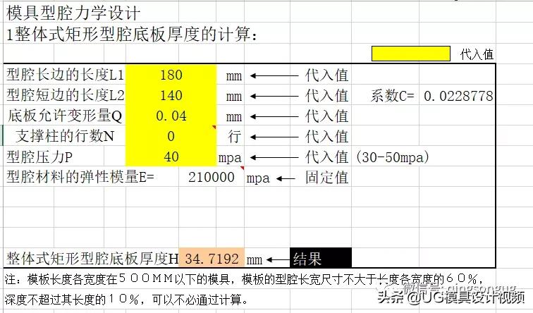 There are 10 calculation formulas commonly used in mold design, which ...