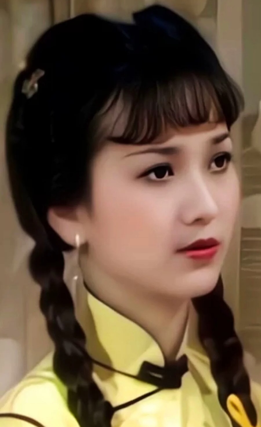 The beautiful stills of Feng Chengcheng in "Shanghai Beach", the ...