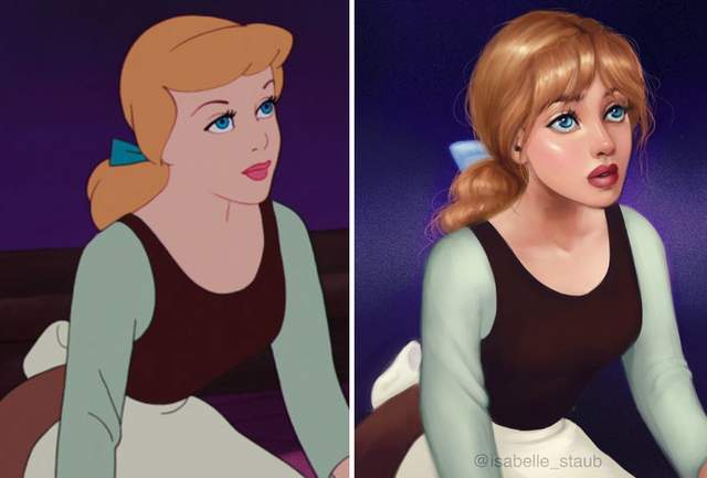 What if Disney princesses all have plastic surgery and become internet ...