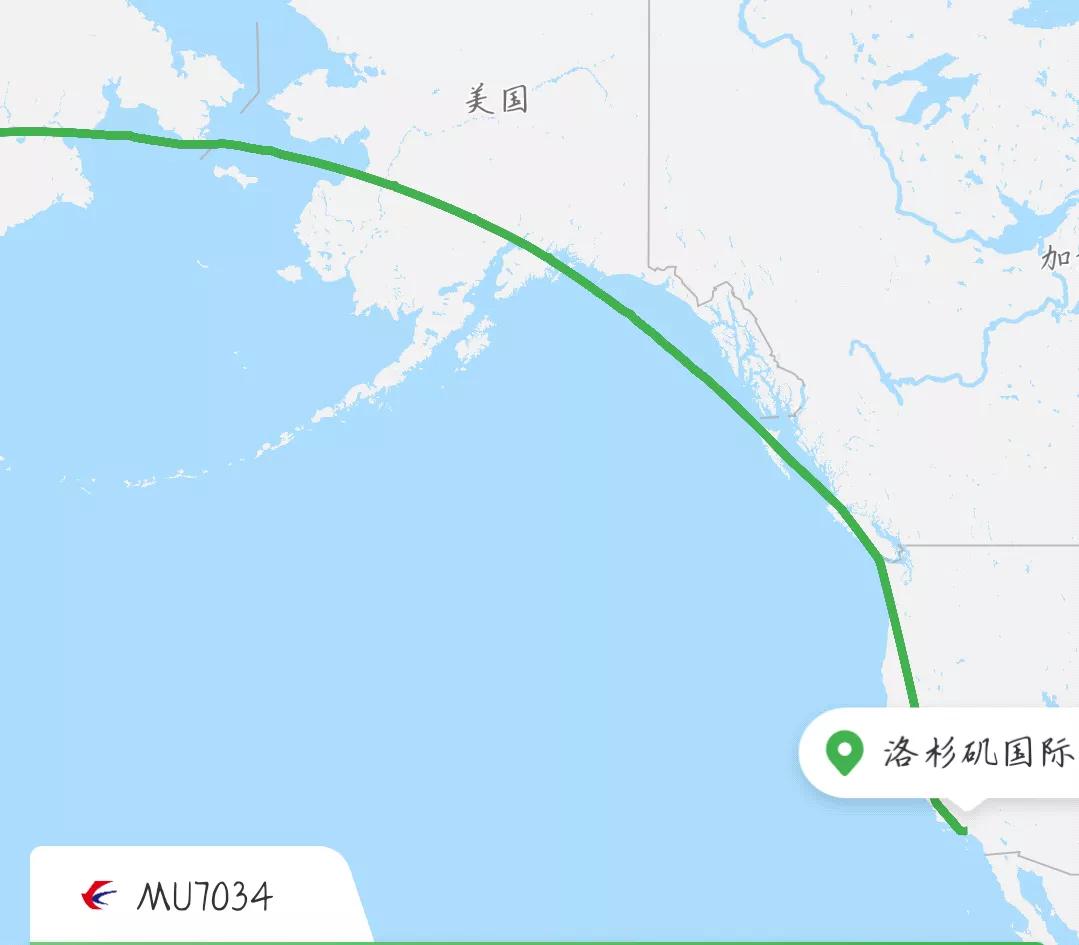 China's longest international direct flight route from Los Angeles to ...