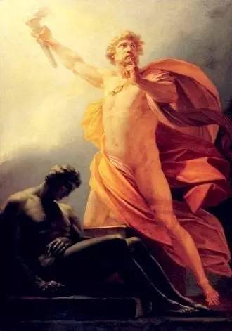 One of the most popular myths in ancient Greece, Prometheus steals fire ...