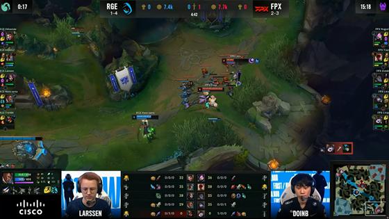 LOL-S11小組賽：FPX又不敵RGE，小組賽第二輪三連敗出線危矣 - 資訊咖