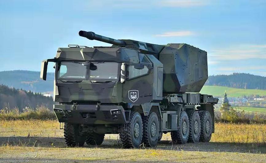 Germany released a new truck gun, equipped with an unmanned turret, can ...