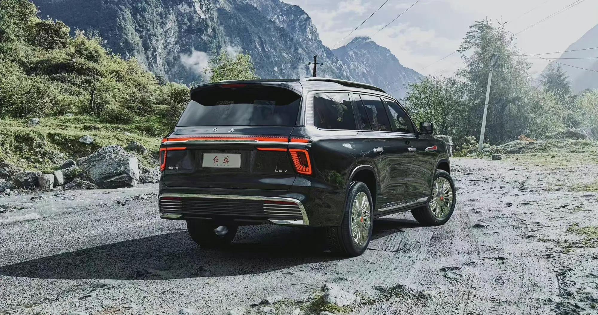 The "domestic pilot" Hongqi LS7 is here, with a length of over 5.5 ...