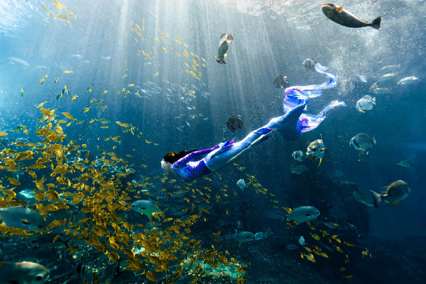 Cecilia Cheung transformed into a "mermaid" to show her good figure ...