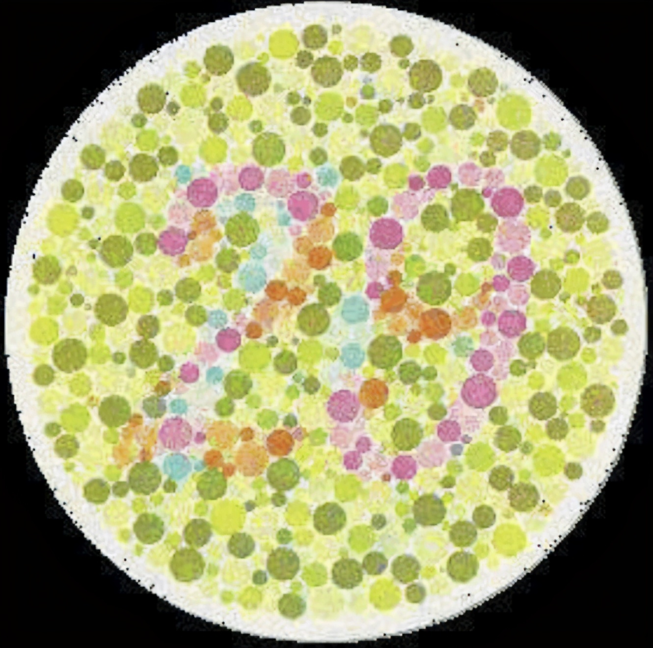 DMV color blindness test chart and answer, if you can't see more than 3 ...