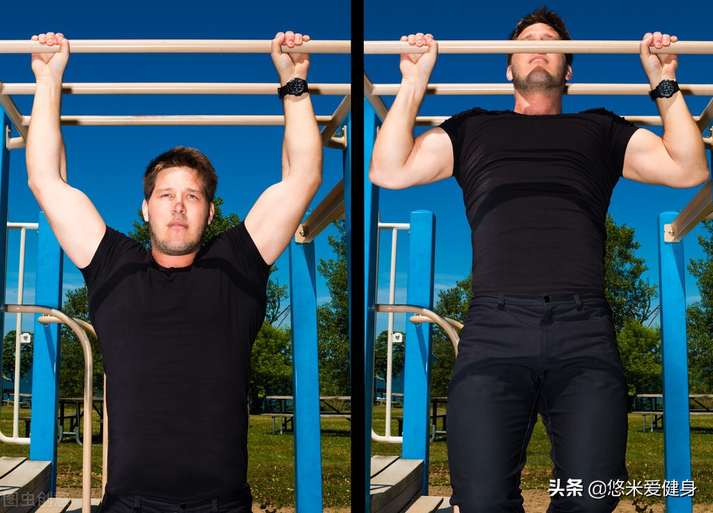 Pull-up skills teaching, 4 training methods, easier to complete ...