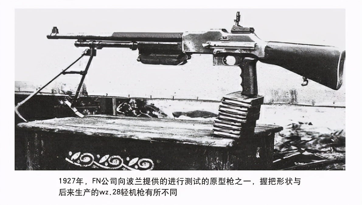 Poland's first light machine gun: wz.28 machine gun - iNEWS