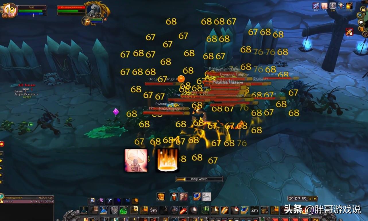 World of Warcraft: 60 milk riders brush Super Maraudon, extremely ...