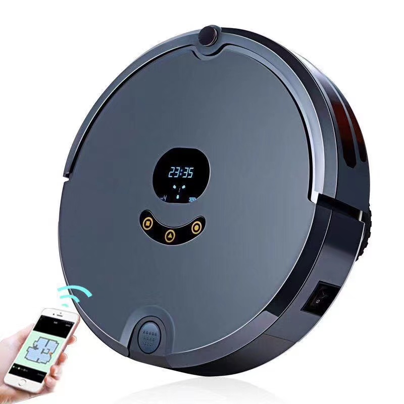 The company brand SPΛI sweeping robot has a compact and stylish ...