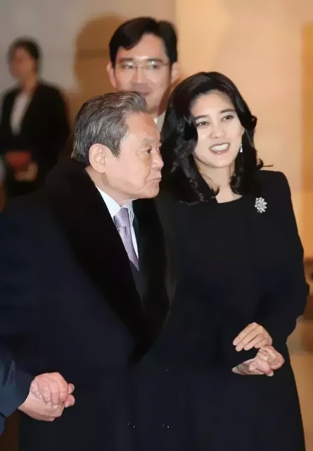 The eldest princess of Samsung Group, Li Fuzhen, looks good and will ...