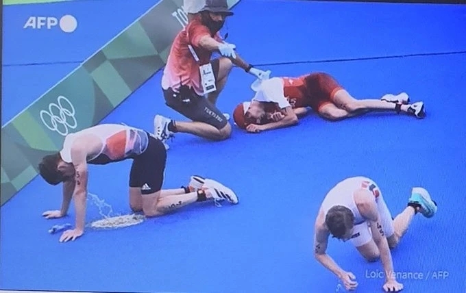 Too dirty!Olympic athletes in the sewage smell like toilets, many ...