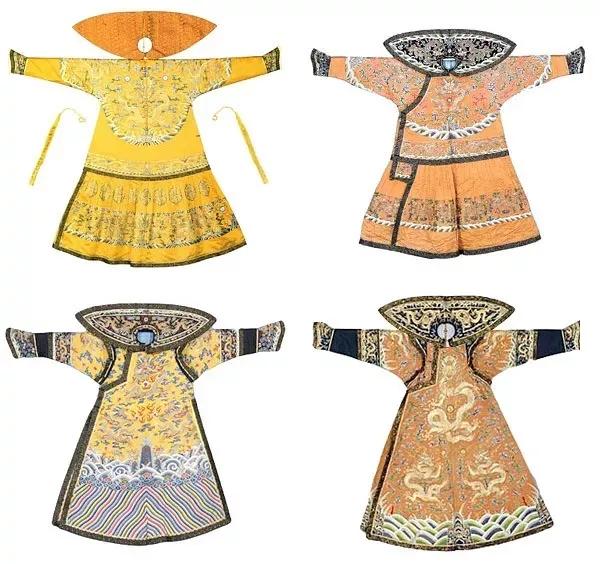 What are the decorations on the hem of ancient dragon robes and ...