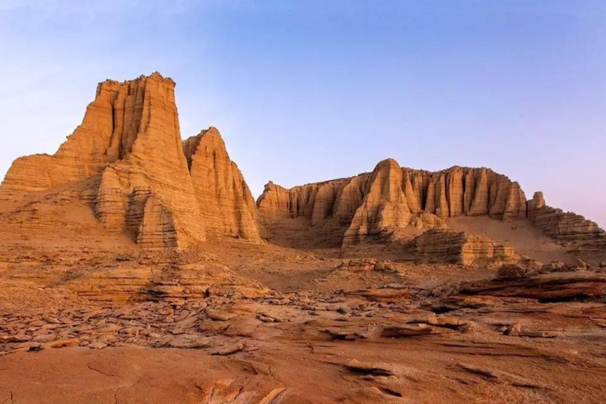 The gradual recovery of Lop Nur, China's former nuclear weapons test ...