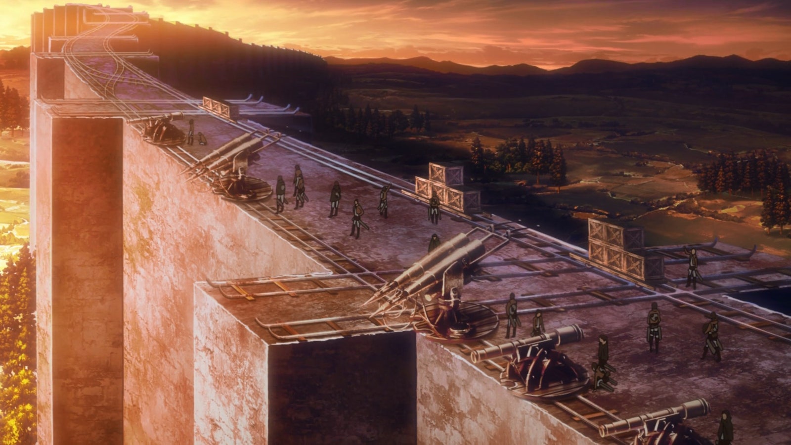 What does the name of the three walls mean?6 symbols related to "Attack ...