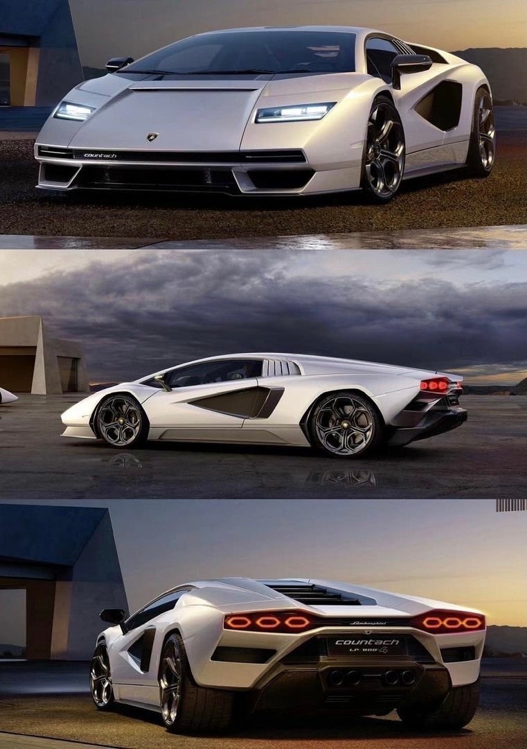 The resurrection of the historical legendary supercar, the Lamborghini ...