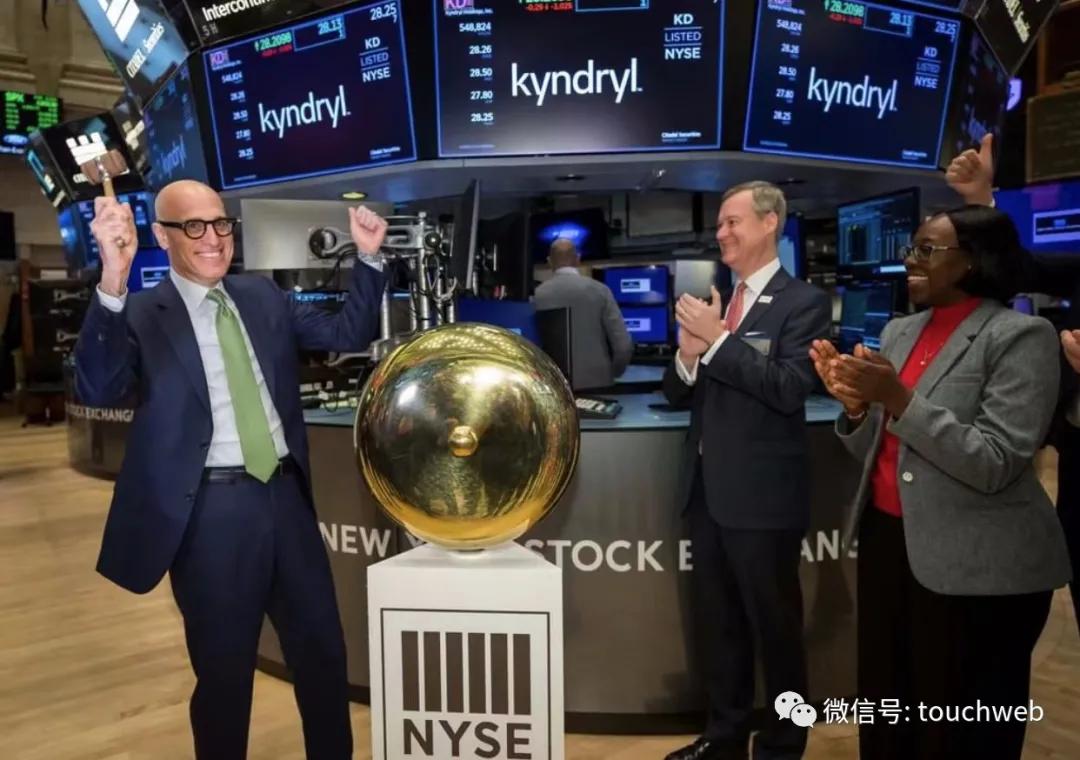 Kyndryl listed on the New York Stock Exchange: a market value of US$5.4 ...