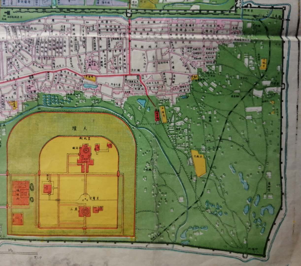 "Latest Beijing Map" during the Beiyang Government - iNEWS